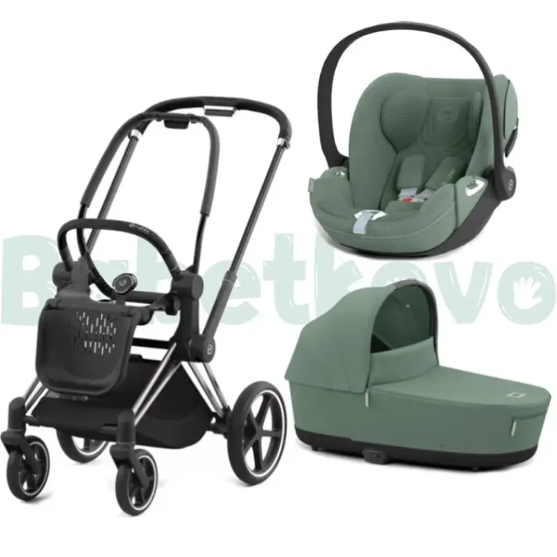 CYBEX 2-set E-PRIAM PLUS Leaf Green/Leaf Green | Bábetkovo